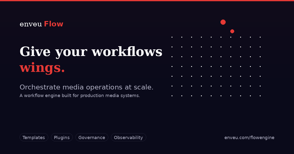 Media Workflow Automation Use Cases for OTT | Enveu Flow