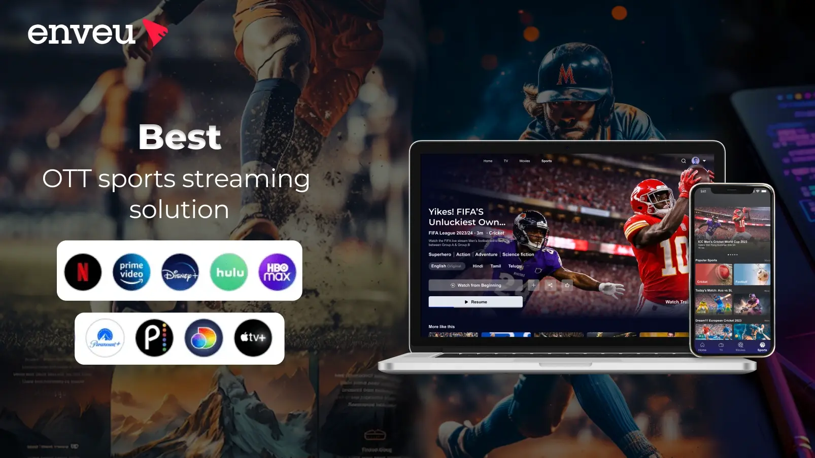 Top 5 Best OTT Sports Streaming Services & Essential Feature