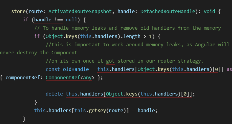 Implementing Routereusestrategy In Lazily Loaded Modules In Angular